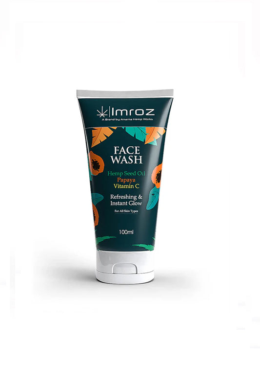 Papaya Face Wash with Hemp Seed Oil & Vitamin C - Imroz Skin Care ...
