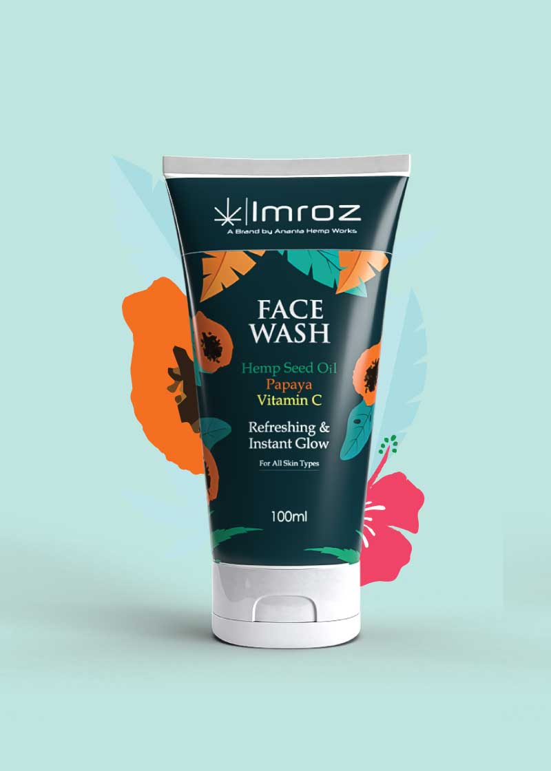 Imroz Face Serum & Face Wash Combo – Ananta Hemp Works